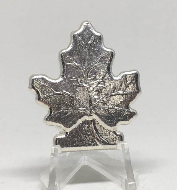 Pheli Mint Maple Leaf, Hand Poured 2oz, .999 Silver - PM INC