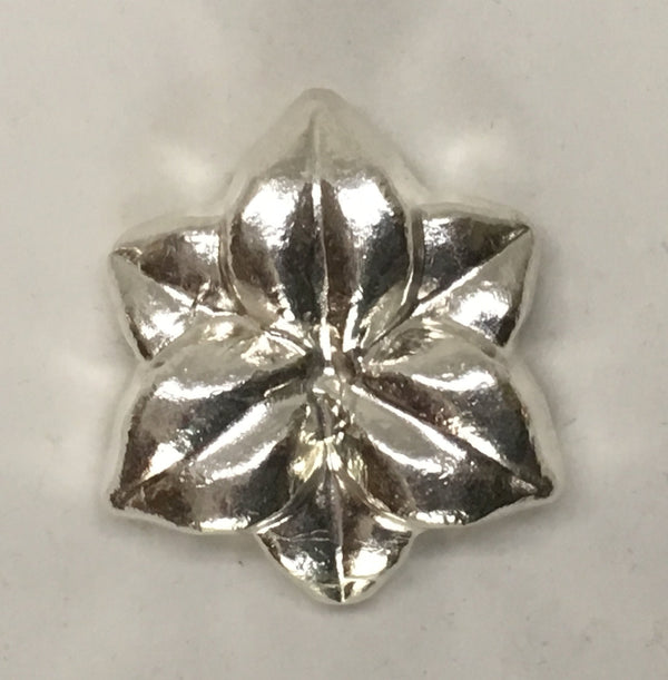 Trillium Flower by Pheli Mint, Hand Poured 3oz, .999 Silver - PM INC