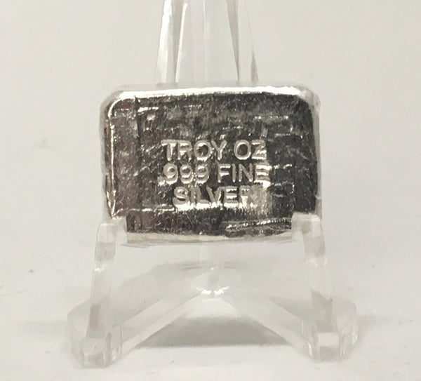 Pheli Mint Chunky Bar Version 2, Hand Poured 1oz, .999 Silver - PM INC